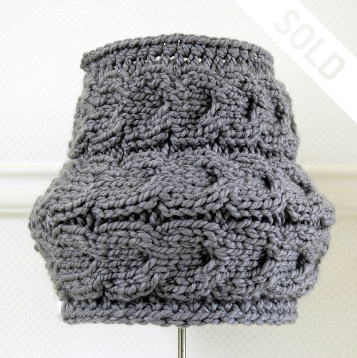 cable knit lampshade | buubok