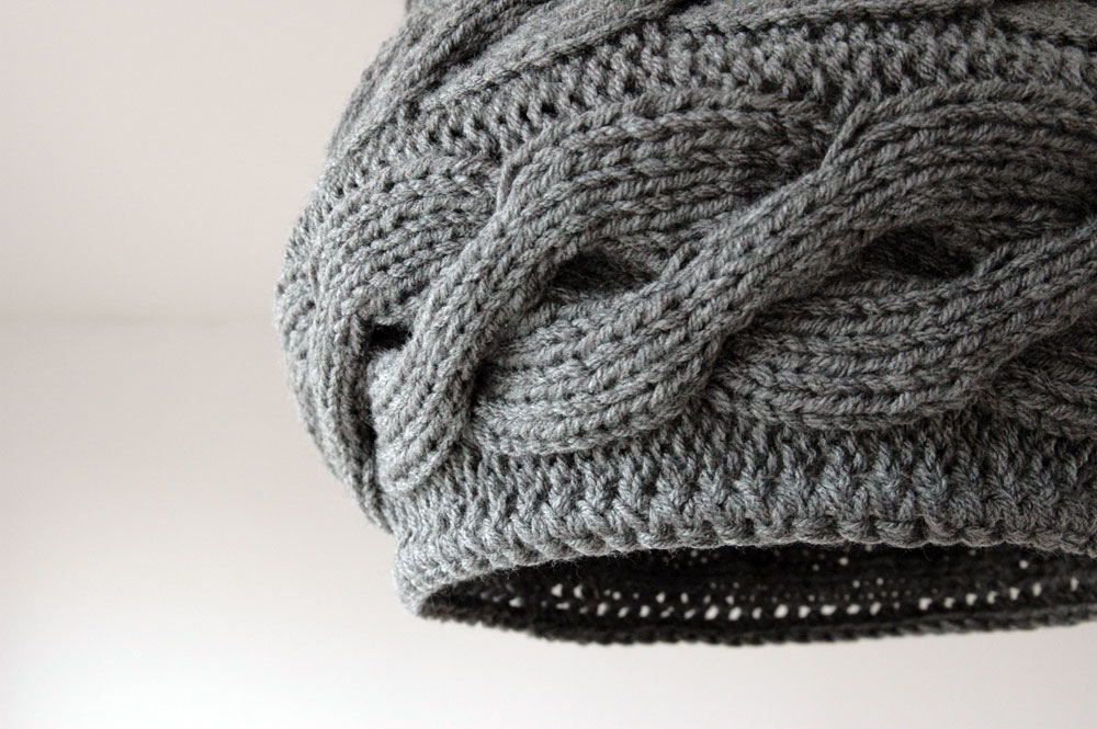 LUUKA – knitted lampshade | buubok